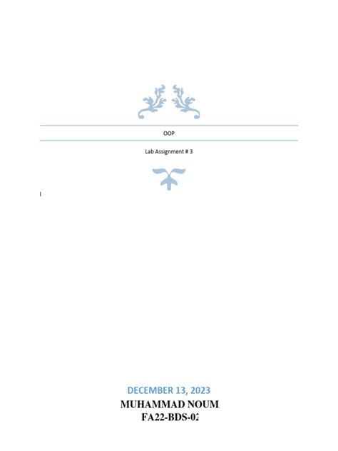 Oop Lab Ass 3 Pdf Fahrenheit Computing