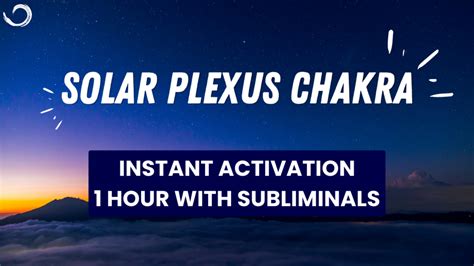solar plexus chakra activation instantaneous magnetism effortless
