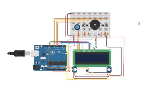 Circuit Design Arduino Ping Pong Tinkercad