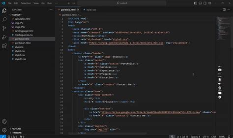Sri Suja On Linkedin Portfolio Html Css Codsoft Internship