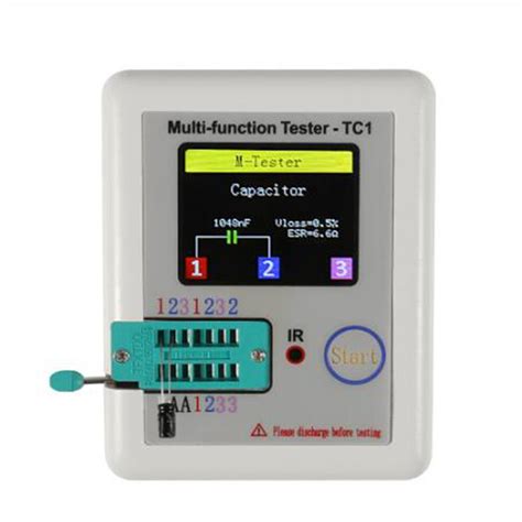 Multi Function Tc1 Transistor Tester Tft Diode Tri Vicedeal