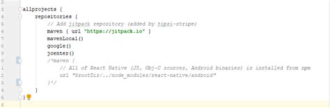 android build failed could not determine artifacts for com github tipsi