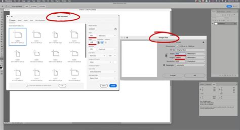 Solved New Document Dimensions Not The Same As Image Size Adobe