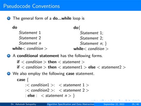Algorithm Specification And Data Abstraction Pdf