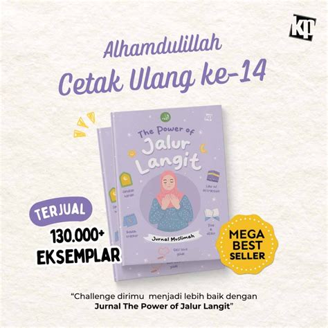 Buku The Power Of Jalur Langit Terjual Lebih Dari 130 000 Eksemplar