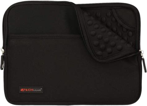 TECHGEAR Slim Neoprene Zipped Sleeve Case Cover With Anti Shock Bubble Interior Fits IPad Pro