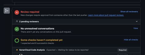 Sonarcloud Code Analysis Waiting For Status To Be Reported And 500