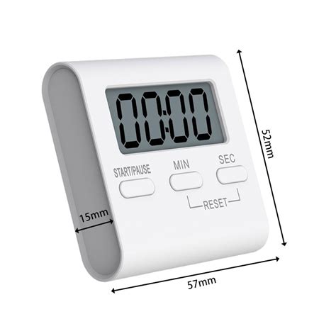 Digital Kitchen Timer Portable Magnetic Countdown Timer Kitchen Timer Stopwatch Cooking