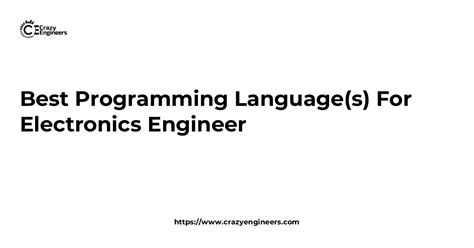 Best Programming Language S For Electronics Engineer Crazyengineers