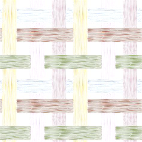 Premium Vector Bright Seamless Pattern Of Intertwining Lines Weaving