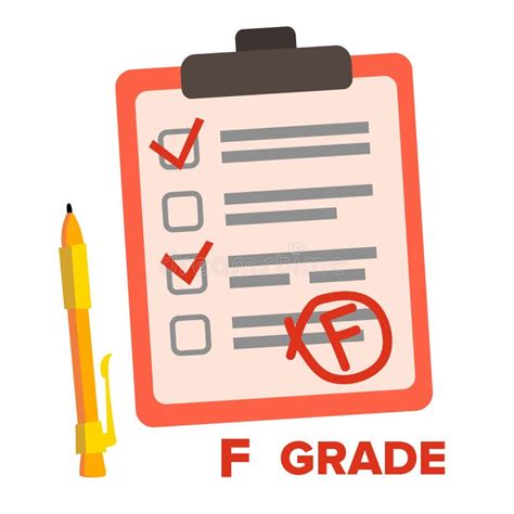 Fail An Exam Abstract Cartoon Stock Vector Illustration Of Sunlight