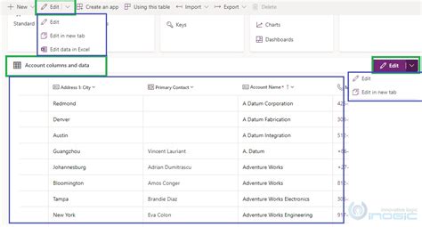 The New Look Of Dataverse Tables Microsoft Dynamics 365 Crm Tips And Tricks