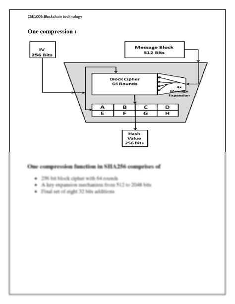 Solution Sha 256 Hash Function Notes Studypool