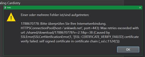 Error When Trying To Install Addons Help Anki Forums