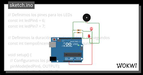 Dos Leds Wokwi Esp32 Stm32 Arduino Simulator