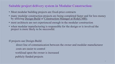 Modular Construction Pptx
