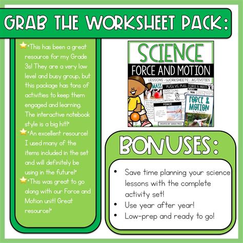 Force And Motion Anchor Charts And Science Posters Etsy