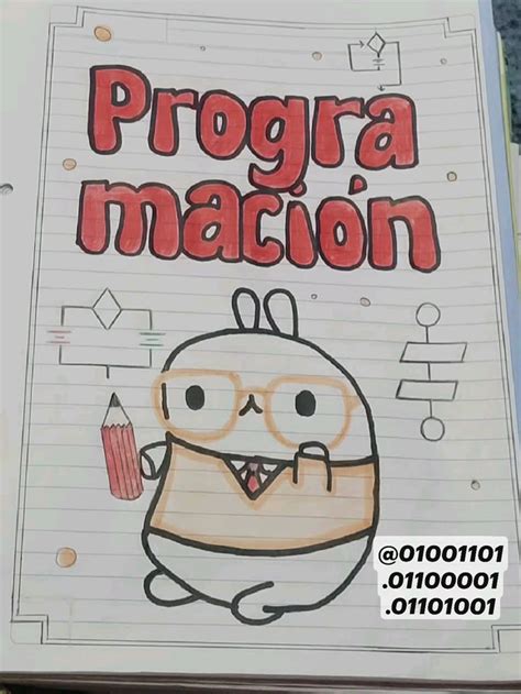 Portada Carátula De Programación En 2024 Programacion Orientada A