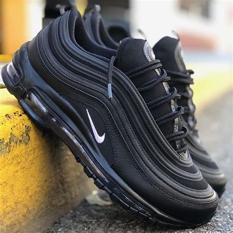 Nike Air Max 97 Black Airman 97 Luxury Black Nike Air Max Shoes