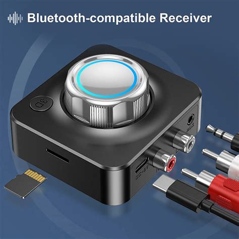 Wireless Receiver High Fidelity Mega Bass Plug Play Bluetooth