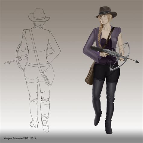 Crossbow Woman By Kuza44 On DeviantArt