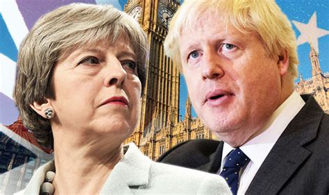 Brexit News Boris Johnson Prepares Brexit Hammer Blow For Theresa May