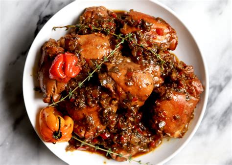 Trini Insipired Stew Chicken Brown Stew Chicken Travelandmunchies