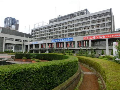 仙台市役所本庁舎の紹介 地図〈アクセス〉と写真 宮城県仙台市