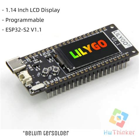 Jual Ttgo T8 Esp32 S2 V11 Wifi Sd Card Slot St7789 114 Inch Lcd