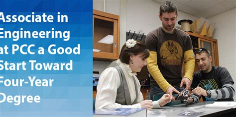 Associate In Engineering At Pcc A Good Start Toward Four Year Degree