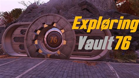 Fallout 76 Exploring Vault 76 Youtube