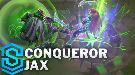 Conqueror Jax Skin Spotlight Pre Release League Of Legends Youtube