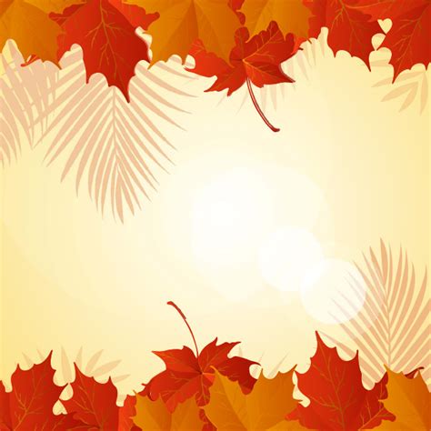 Free Vector Fall Leaves Background Vector Art And Graphics