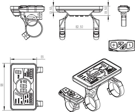 Panel Lcd C6 Ebici 36v Model