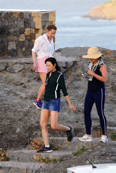Wendi Deng Murdoch Out In St Barts 01172022 Hawtcelebs
