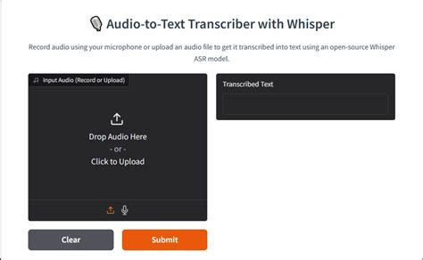Built An Audio To Text App With Gradio And Whisper For Hackathon Julius Tuckayo Posted On The