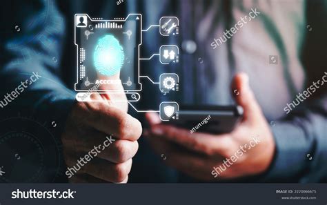 Approved Cybersecurity Login Authentication Ai Database Stock Photo Shutterstock