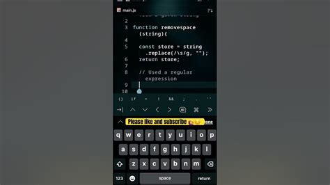 How To Remove All The Whitespace From The String In Javascript Coding