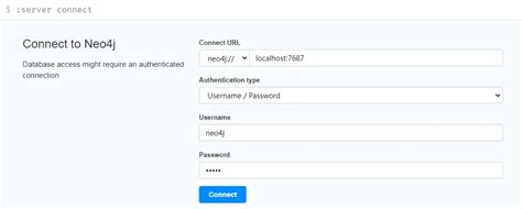 Neo4j Browser无法连接本地服务器 Database Access Not Availabledatabase Access