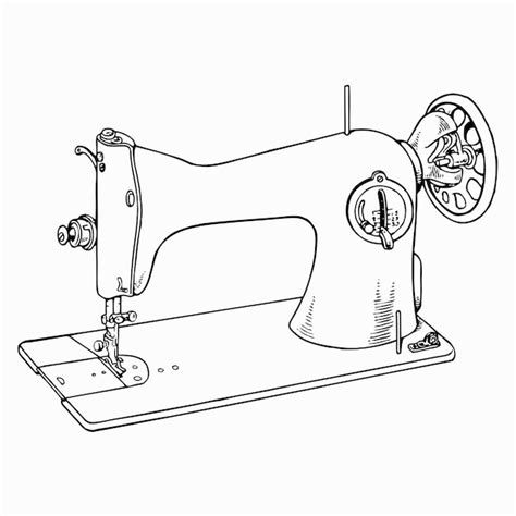 Premium Vector Sewing Machine