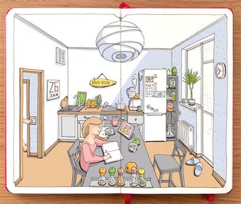 My Project In The Art Of Sketching Transform Your Doodles Into Art Course Domestika