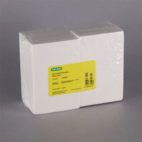 Bio Rad Extra Thick Blot Filter Paper 1703967 Relab
