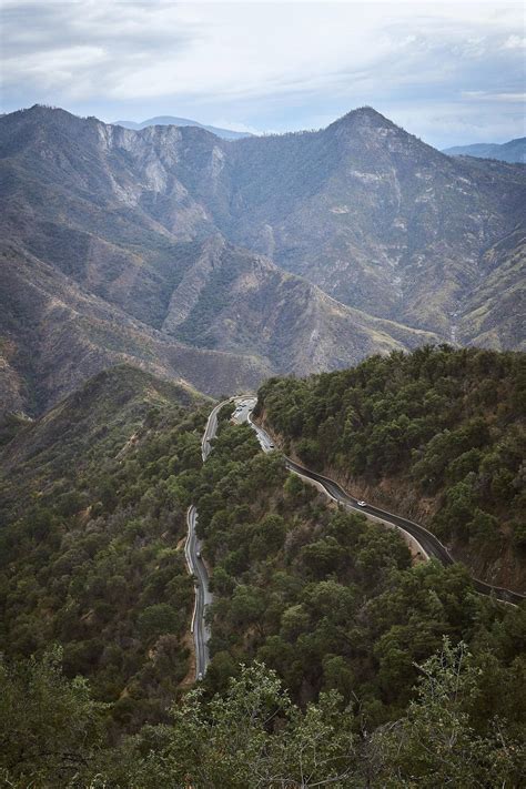 Driving Down Sequoia National Park R A6000