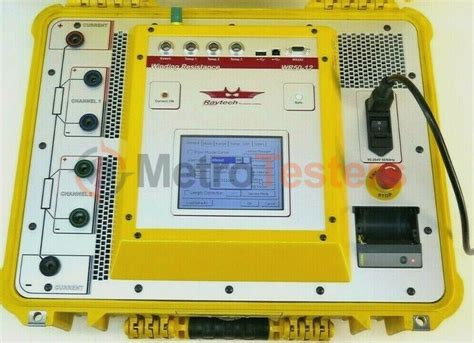 For Sale Raytech Wr50 12 Winding Resistance Meter Metro Testers