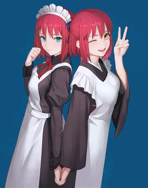 Kohaku And Hisui Tsukihime Drawn By Drid Danbooru