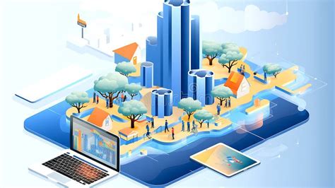 Free Business Analysis Technology Concept Isometric Illustration Process Working With Big