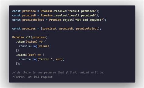 Promiseall Promiseany And More Handling Multiple Promises In Javascript Dev Community