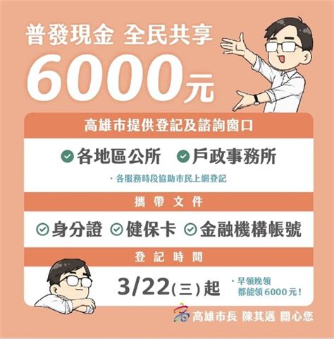 高雄市公所和戶政事務所好貼心 去現場幫你上網登記普發6000資料 高雄市政府 190907 Cool3c