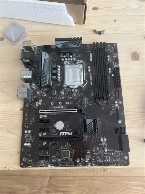 Msi Z370 A Pro Lga 1151 Motherboard Faulty £099 Picclick Uk