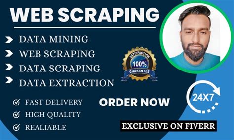 Data Extraction Web Scraping And Data Mining By Akram100 Fiverr